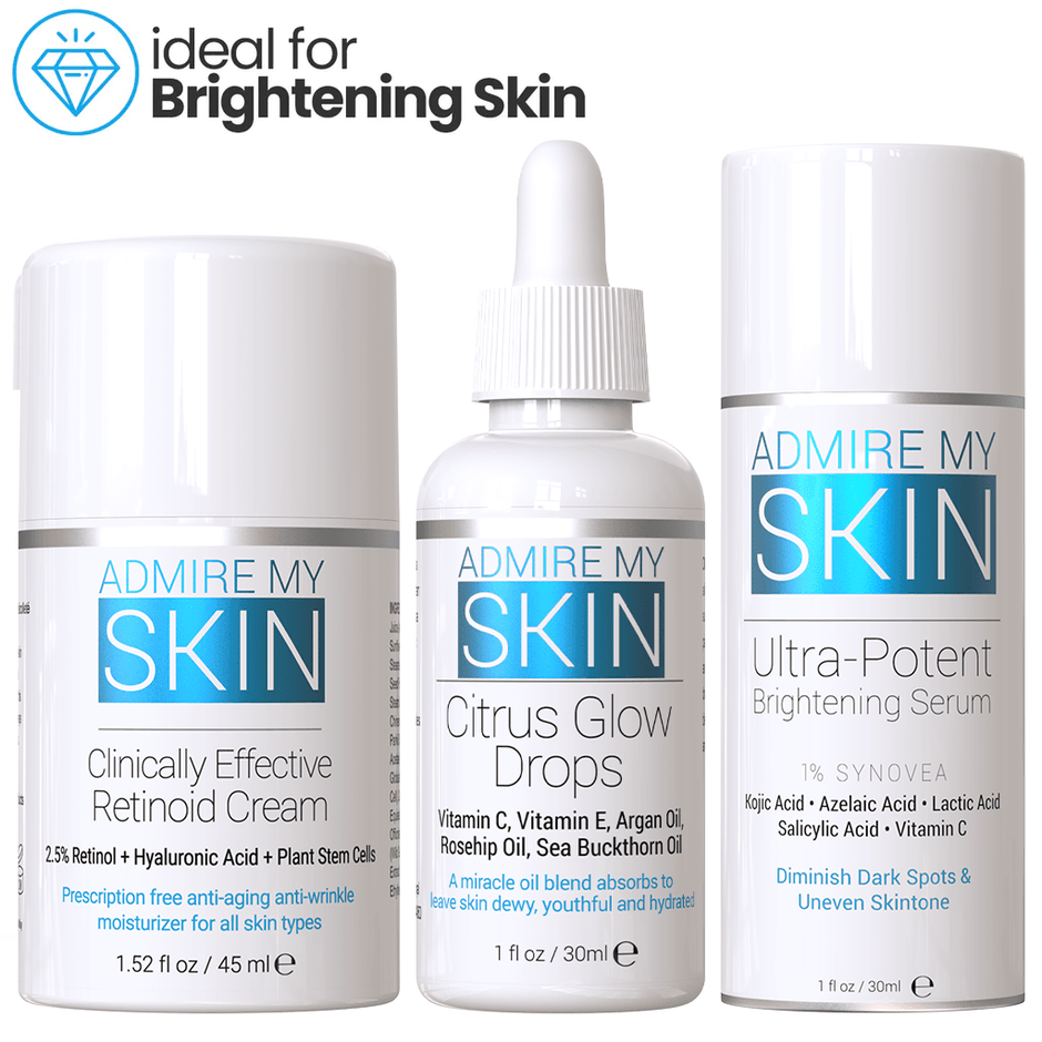 Admire My Skin Kits | Dark Spot Corrector, Retinol Cream & More